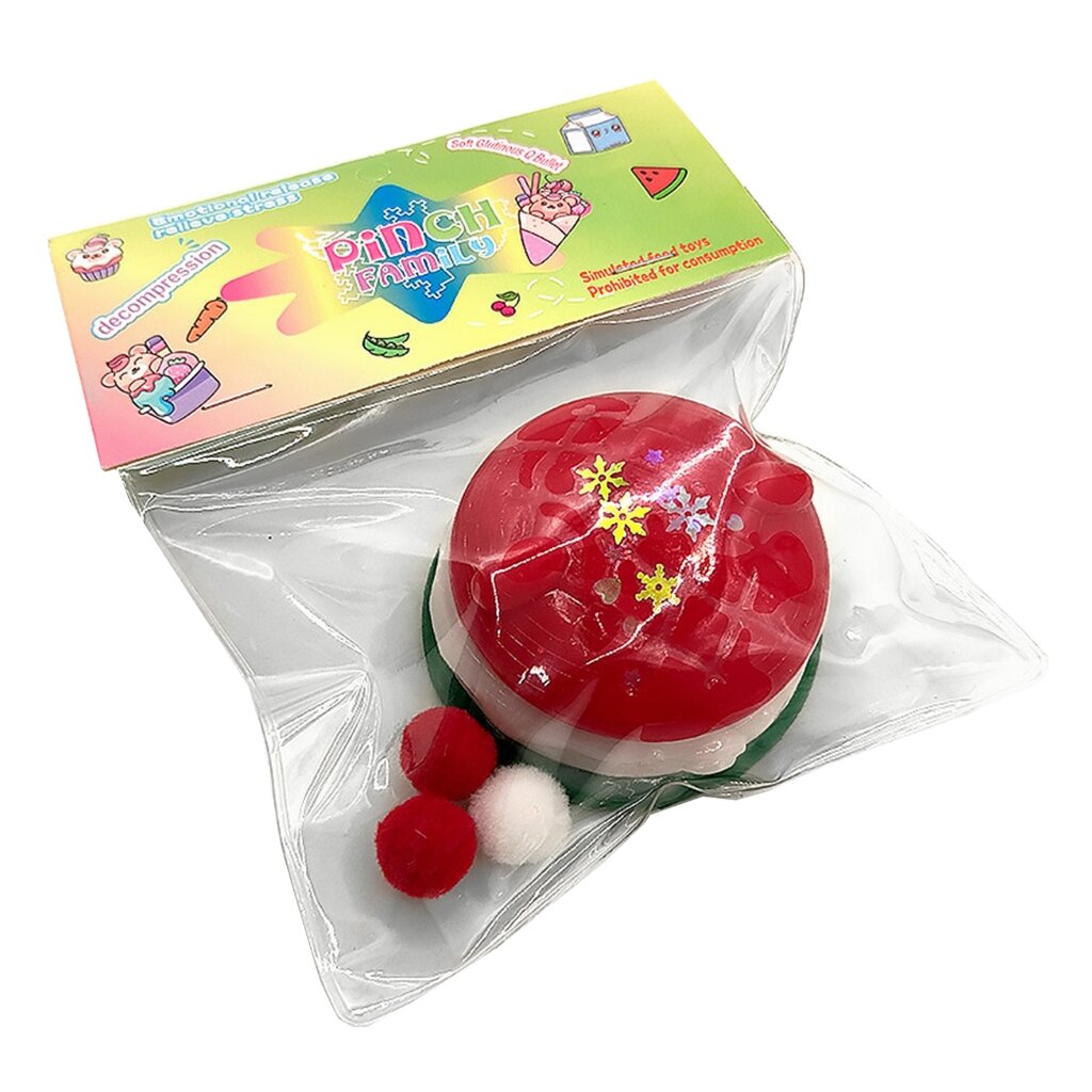 Модные рождественские кошачьи лапки, игрушка для снятия стресса, мягкие пластиковые цементные конструкции релаксации и уменьшения беспокойства