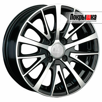 Диски литые LS Wheels LS-808 7.0х16/5х114.3 D73.1 ET40.0, BKF
