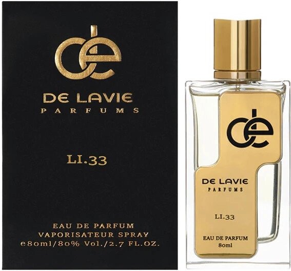 De Lavie Parfums LI.33 80 мл, Парфюмерная вода унисекс