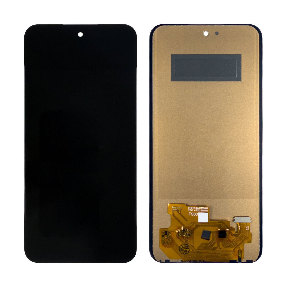 Дисплей для Samsung A556E (A55 5G) с тачскрином Черный - (In-Cell)