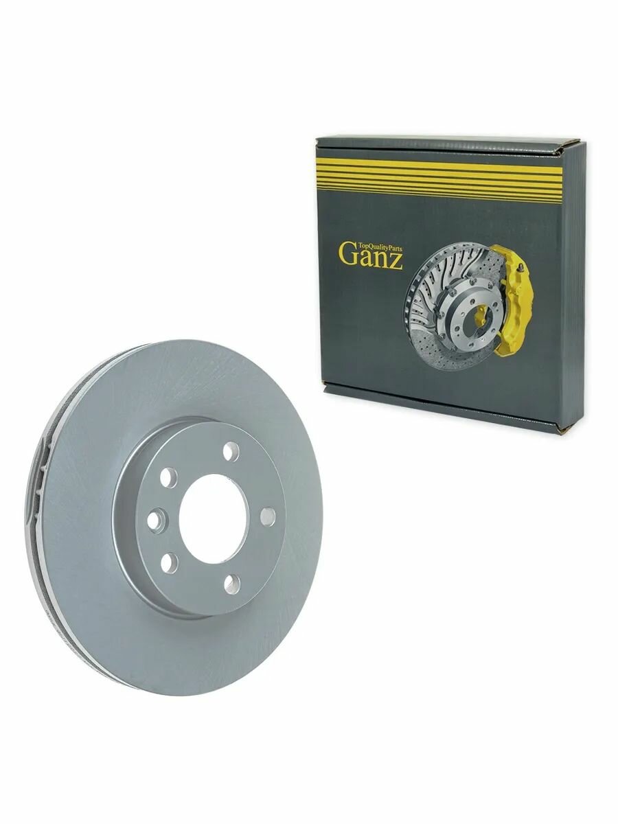 Тормозной диск передний с покрытием на Фольксваген Калифорния T5, T6, Мультиван T5, T6, Туарег