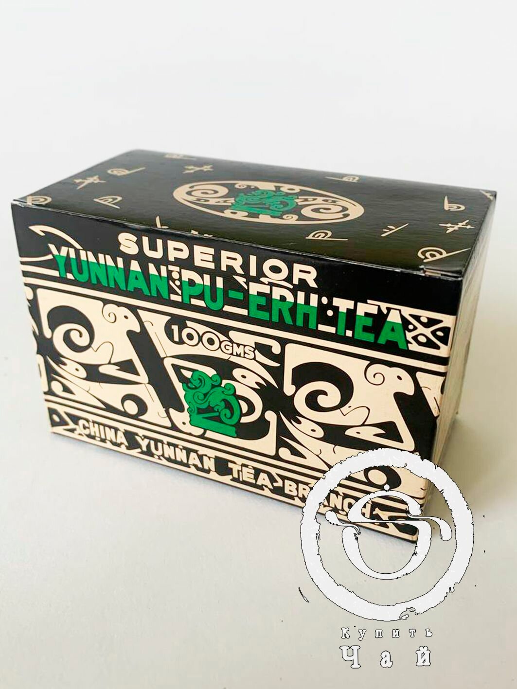 Шу пуэр от фабрики Jixing 1993 год 100 грамм