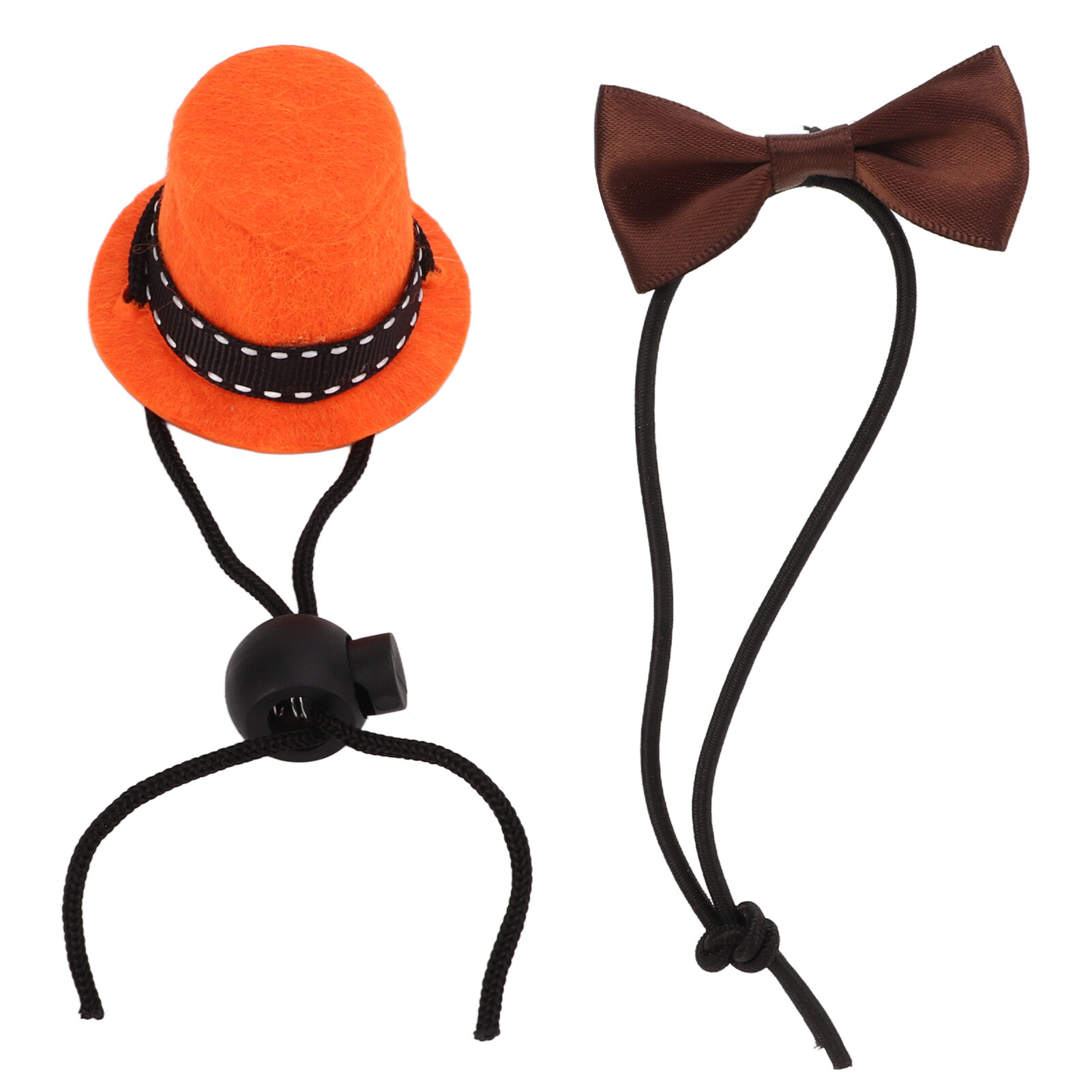 Шляпа для морской свинки и галстук-бабочка Шляпа для хомяка Набор с бантом для крыс, хомяка, морской свинки, ящерицы