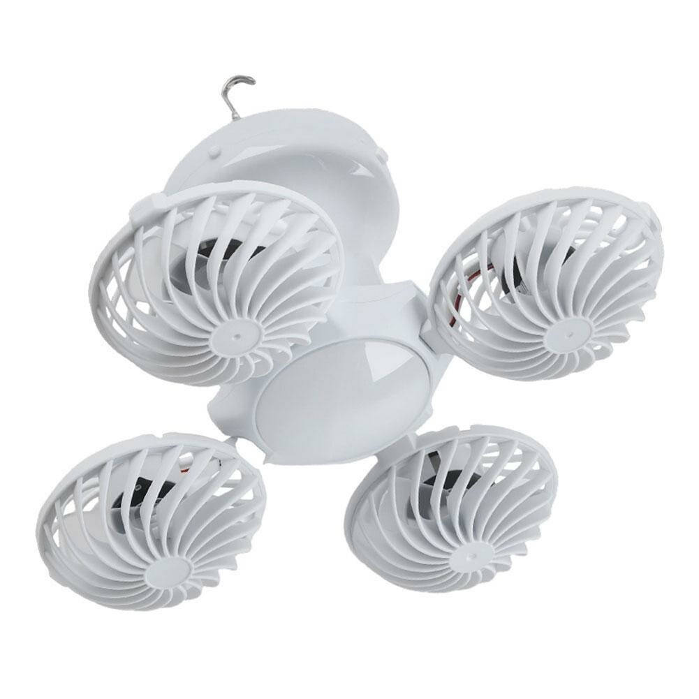 Солнечный кемпинговый вентилятор фонарь