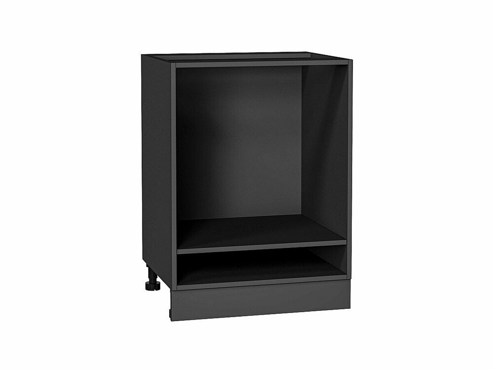 VVT Каркас нижнего шкафа для духовки НД 600 Graphite, ЛДСП , Graphite, 816*600*458