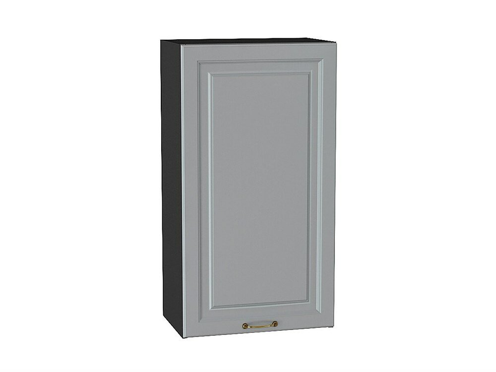 VVT Шкаф верхний с 1-ой дверцей Ницца Graphite, Графит, 920, 500 В*Ш*Г 920*500*318, фасад МДФ Графит, корпус Graphite Графит