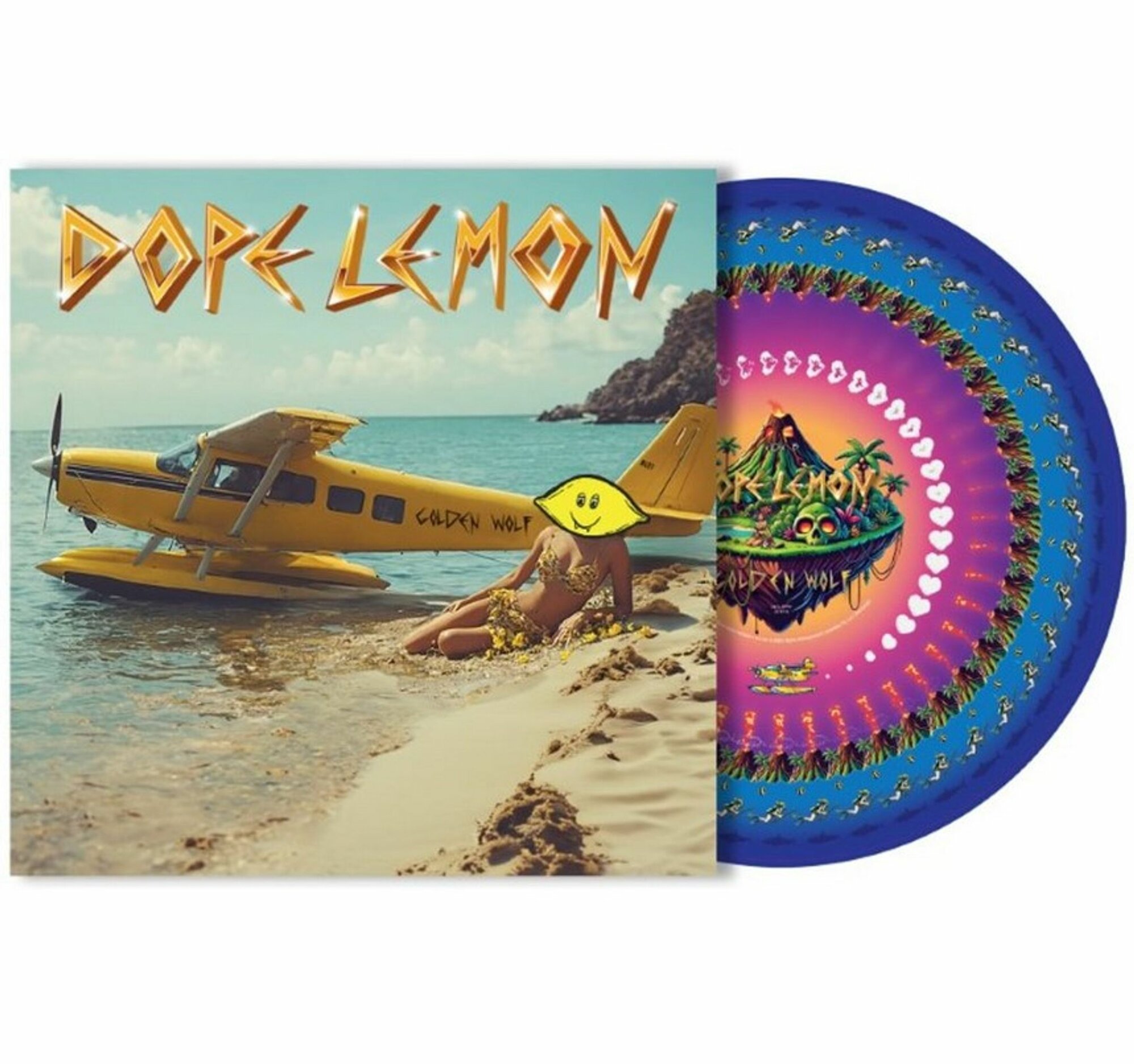 Виниловая пластинка Dope Lemon - Golden Wolf (Picture Disc LP) (1 LP)