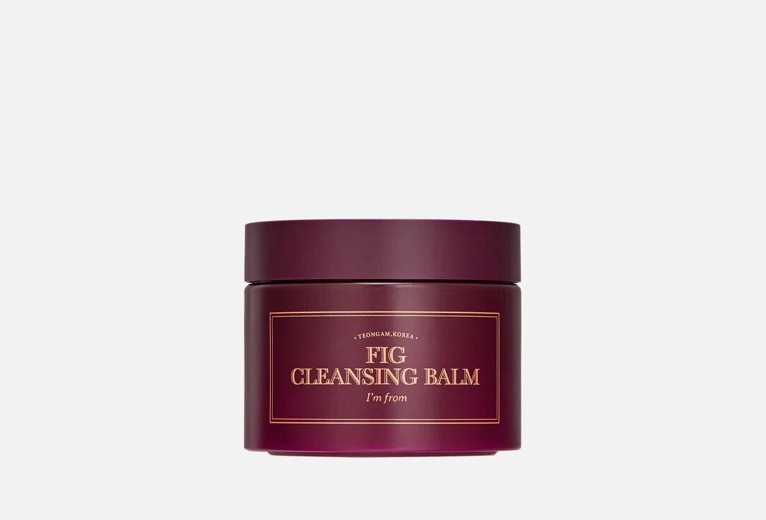Гидрофильный бальзам I'm from Fig cleansing balm, Экстракты инжира и корня куркумы, 100 мл