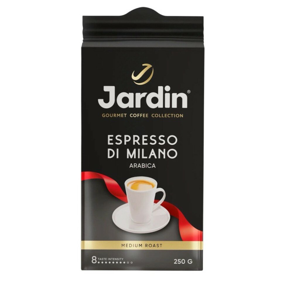 Кофе молотый Jardin Espresso di Milano 250 грамм