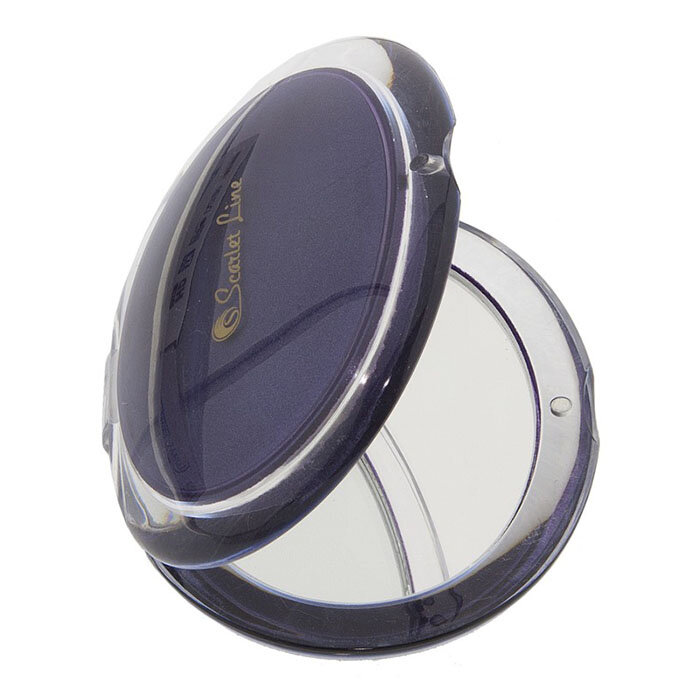 Косметическое зеркало Scarlet Line KF 978, двустороннее, компактное