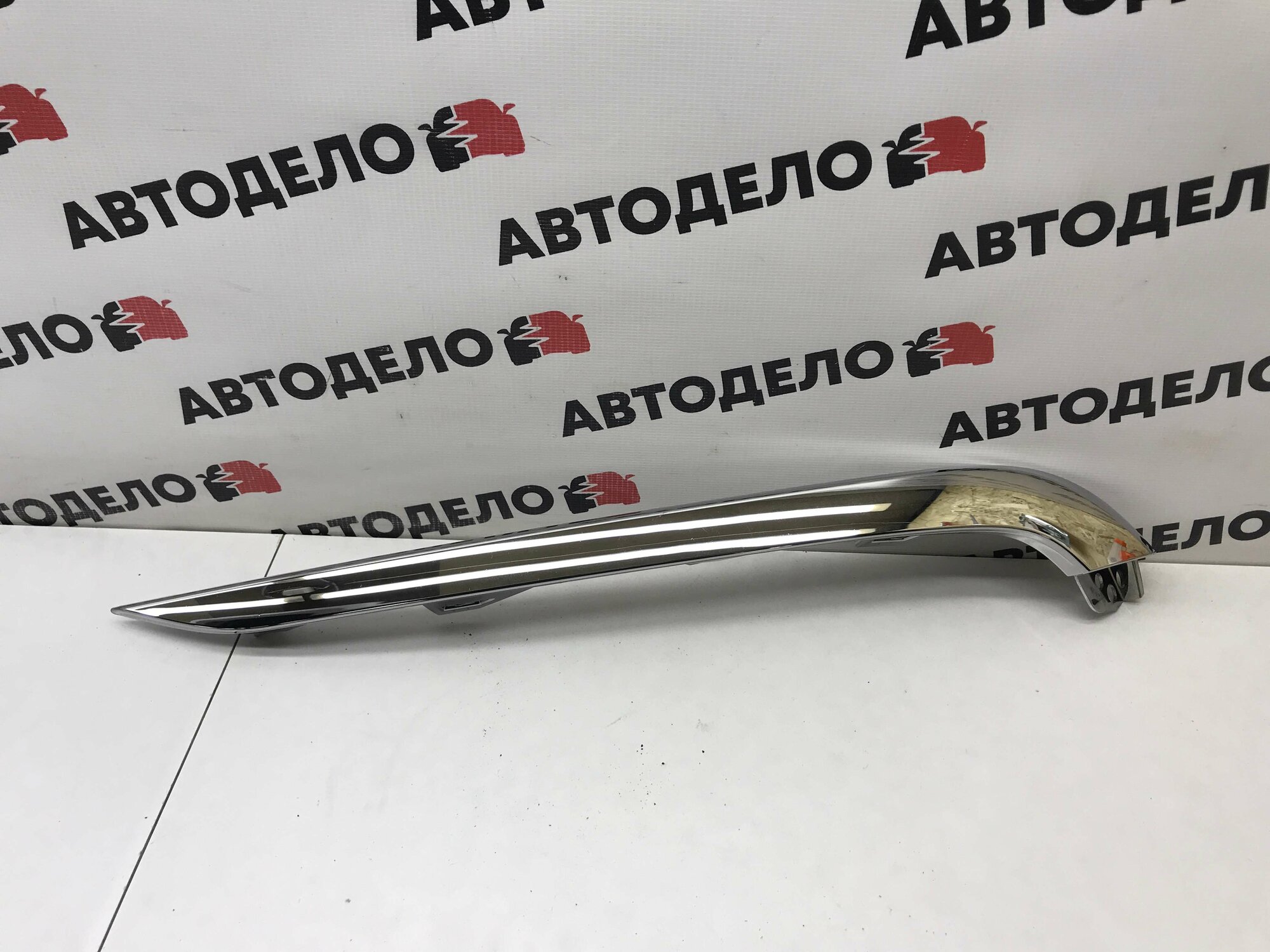 Молдинг бампера переднего левый Lada Granta