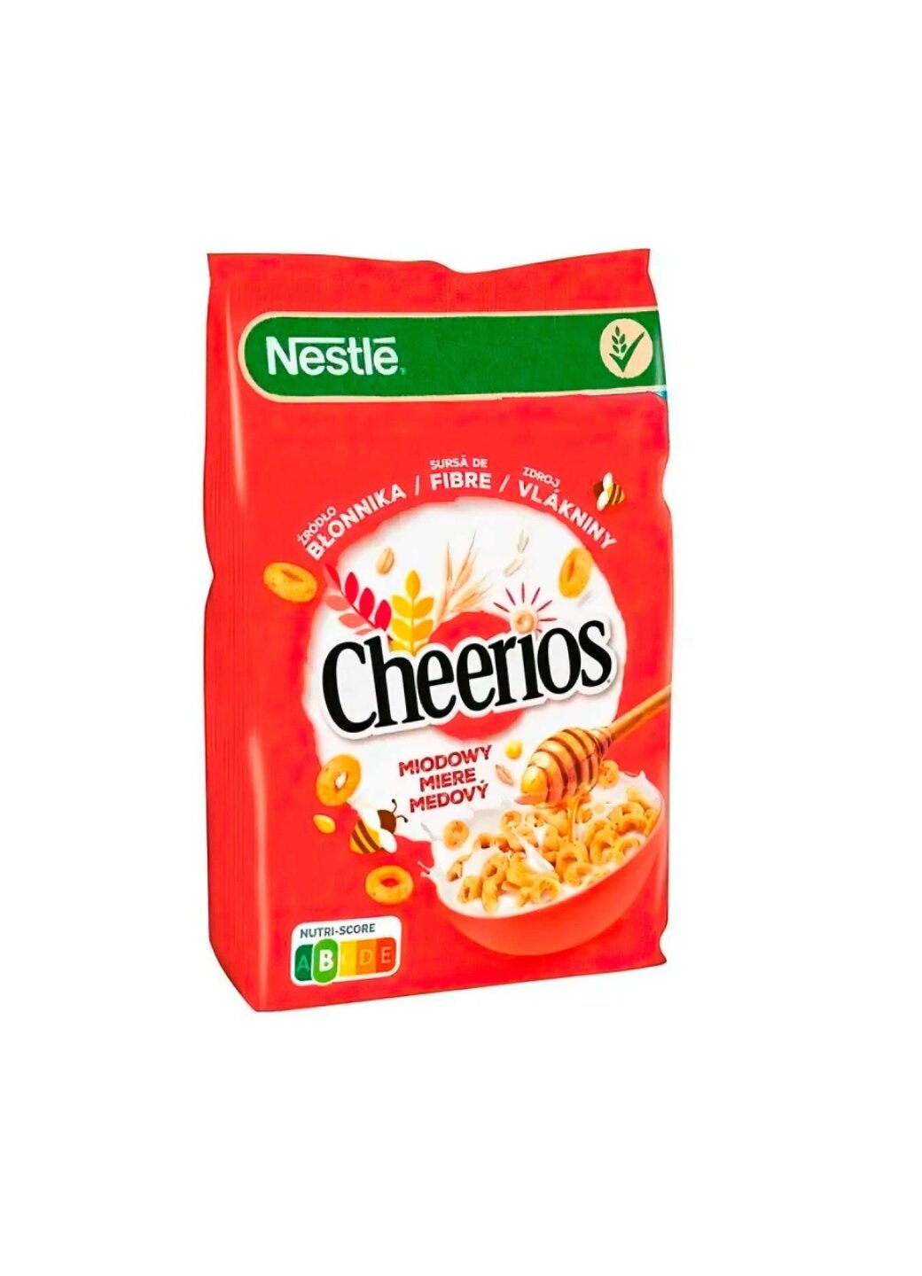 Готовый сухой завтрак Nestle Cereals Cheerios Honey, Хлопья кольца Нестле Чериос с вкусом меда, 250 гр (Германия)
