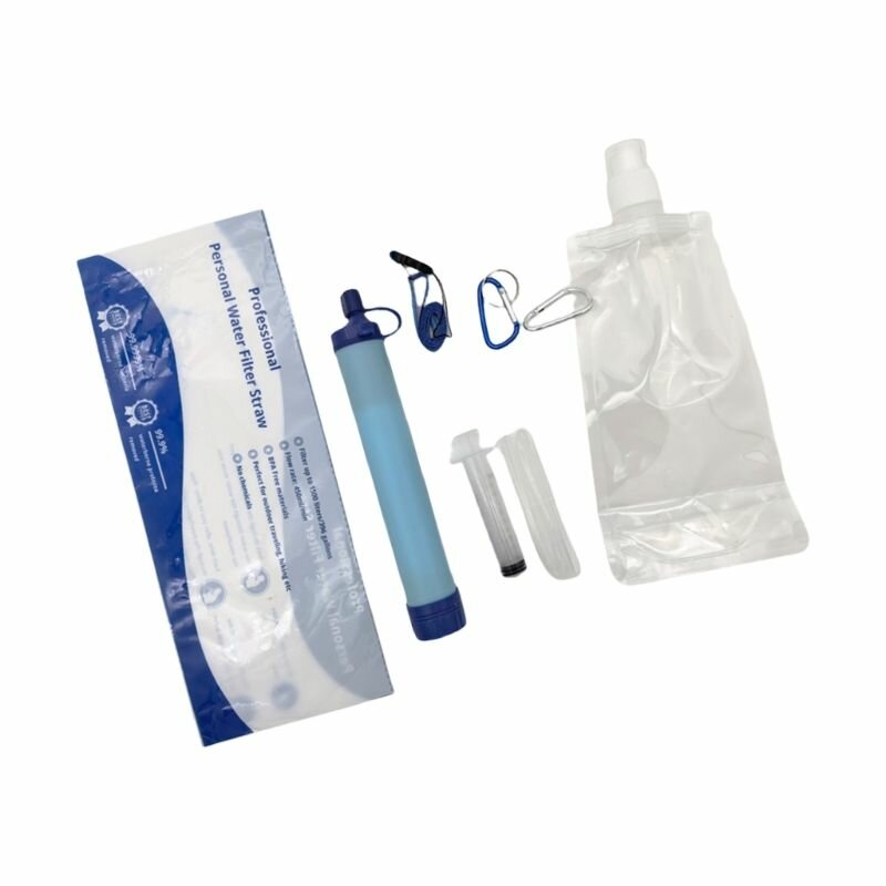 Портативный прямой питьевой фильтр для воды на открытом воздухе-Комплект 4