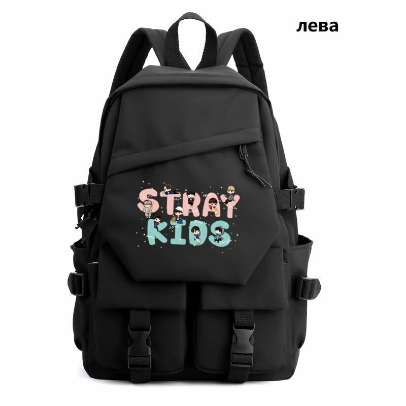 Рюкзак стрей кидс школьный для девочек и мальчиков подростков Stray Kids Лева SKBB2307312 02