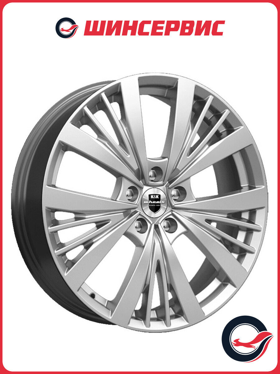 Литой диск КиК Марвел R19x7.5J 5x114.3 ET50 ЦО67.1