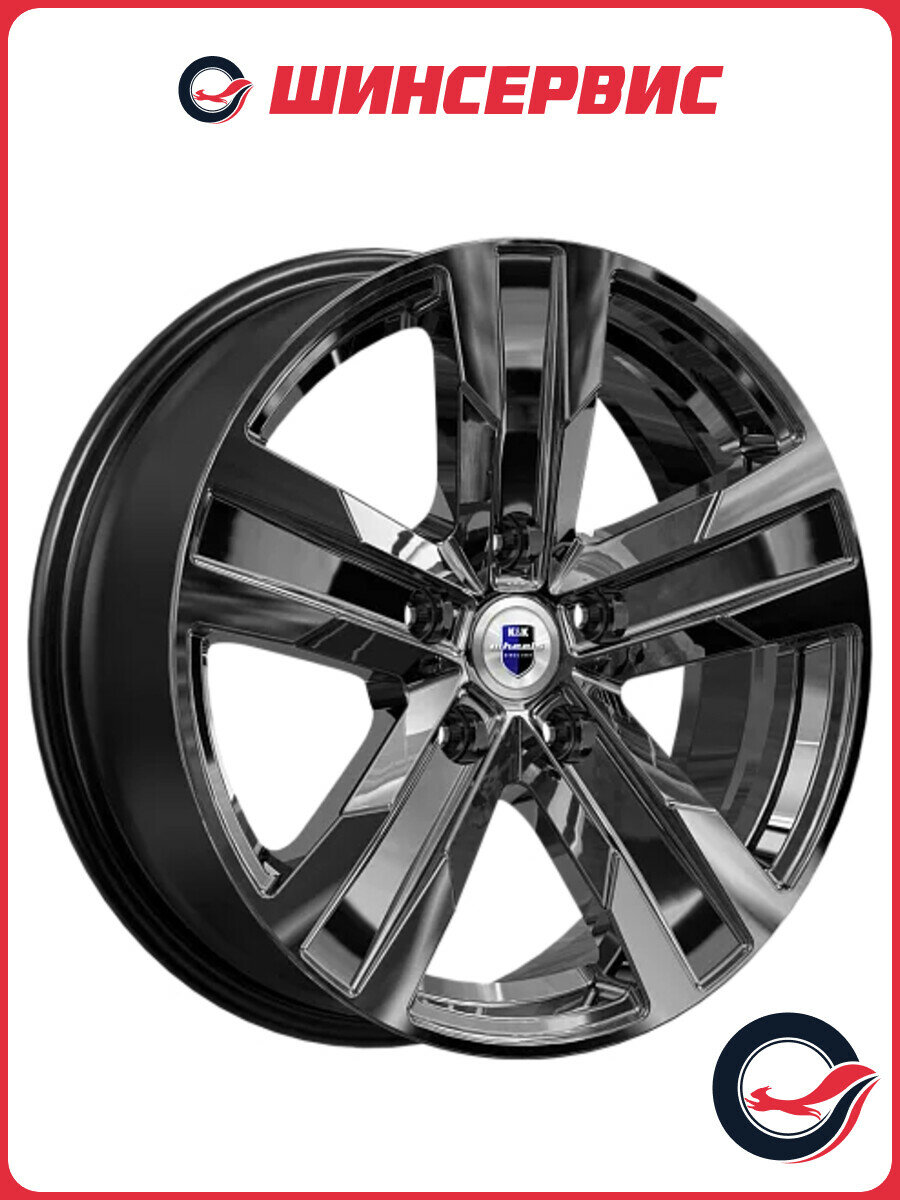 Литой колесный диск КиК Висмут R16x7.0J 5x114.3 ET45 ЦО67.1 для автомобиля
