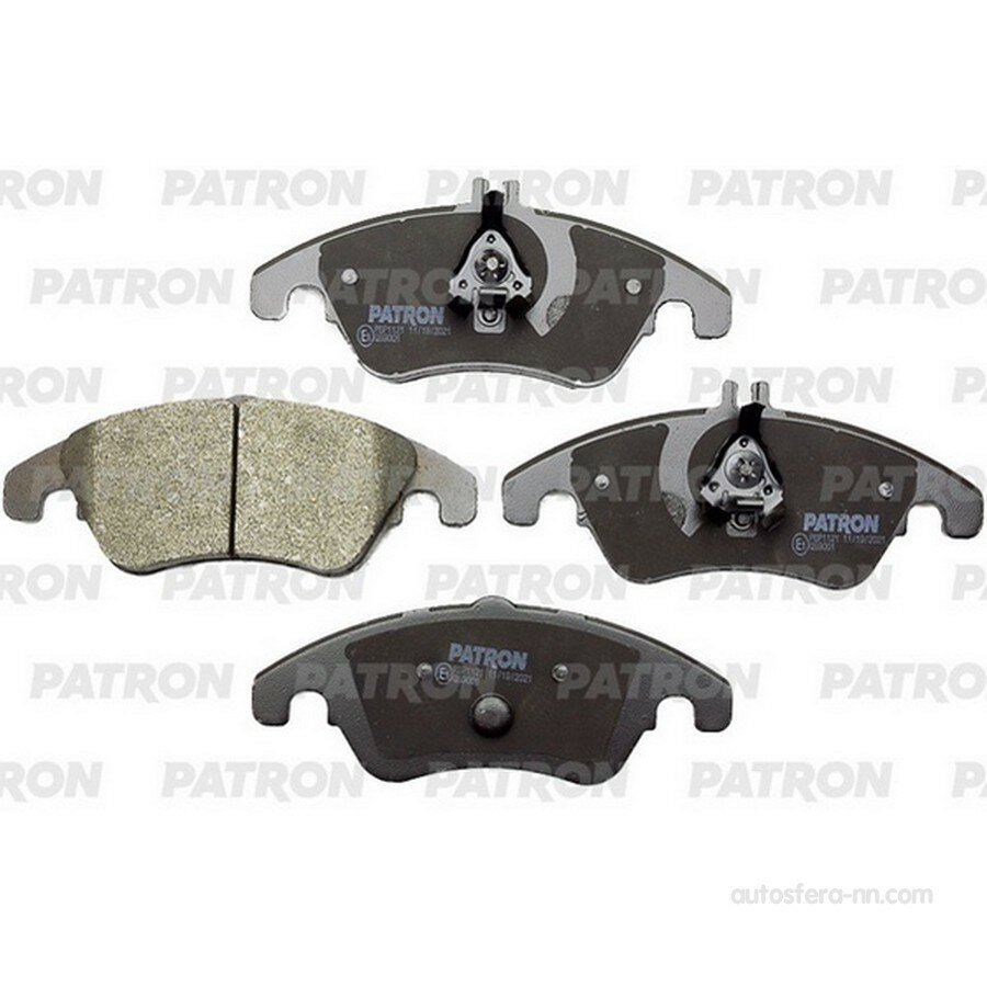 PATRON PBP1121 Колодки тормозные дисковые MB C CLASS 07-14, CLS 11->, E CLASS 09->, SLK 11->