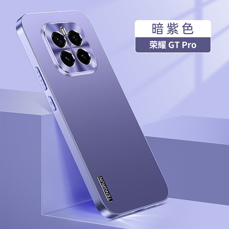 Чехол для Honor GT Pro, глянцевая поверхность, пластик, защита камеры, ударопрочный, Honor, Honor GT Pro, чехол-кардиомонитор, purple