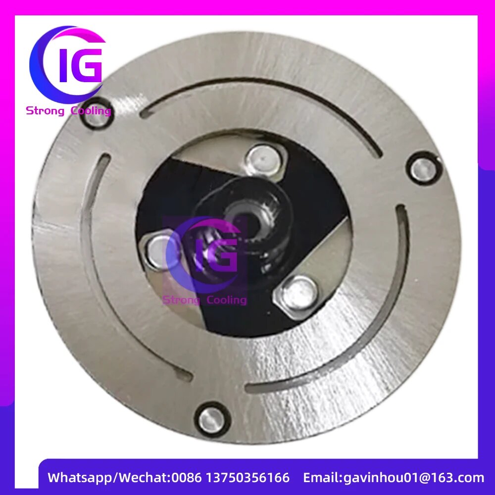 Муфта компрессора переменного тока 7PK DKV-11R для DACIA Renault 926000216 Р 926008116 R Z 0015421 Б З 0015421 C Z 0015421 E 8FK 351106291 Z 0015421 A 1PCS Clutch Hub