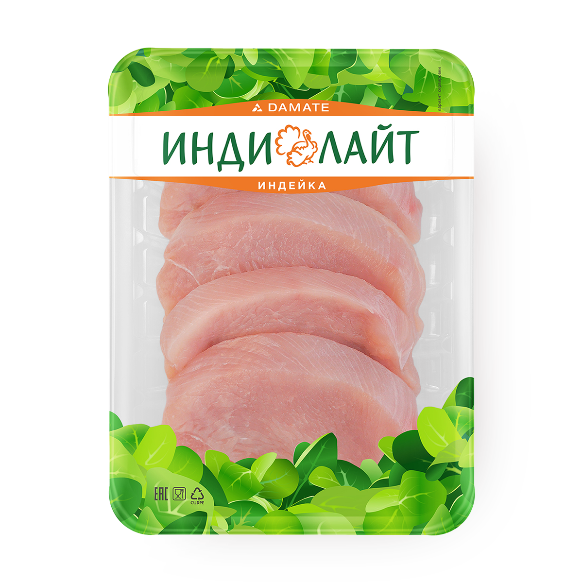 Котлеты Индилайт, мелкокусковые, без костей, индейка, 0,4 кг