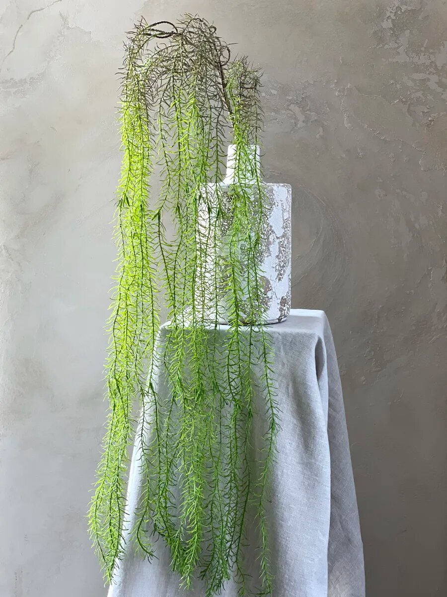 Искусственная лиана свисающее растение из силикона