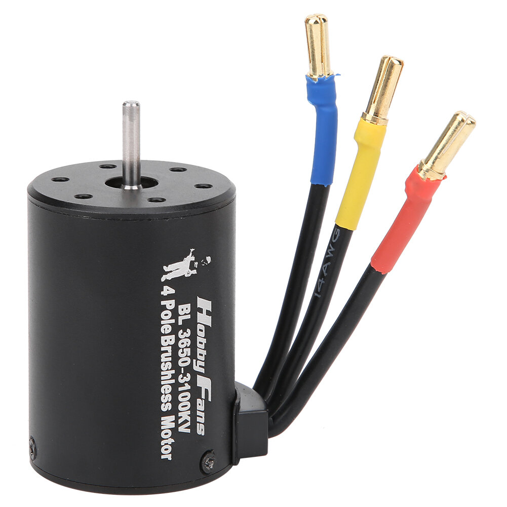 Бесколлекторный бессенсорный двигатель 3650 3100KV для модернизации радиоуправляемой модели автомобиля масштаба 1/10.