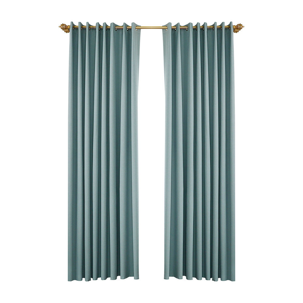 Плотные шторы для спальни, изолированные шторы с люверсами для гостиной, набор из 2 панелей (53*83 дюйма)