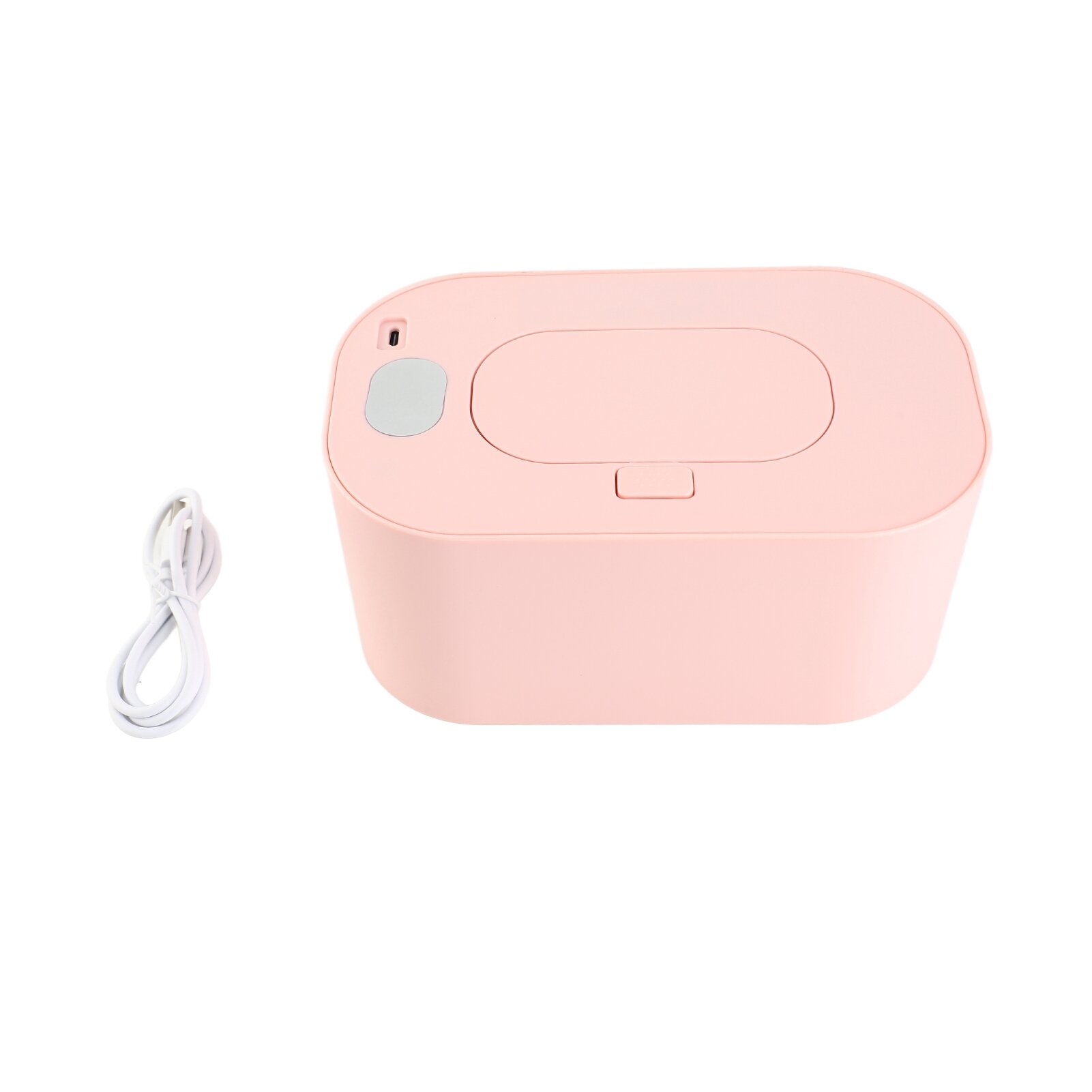 Диспенсер для влажных салфеток, нагреватель, верхний нагревательный замок, влага, большая емкость, грелка для детских салфеток, розовая, постоянная температура