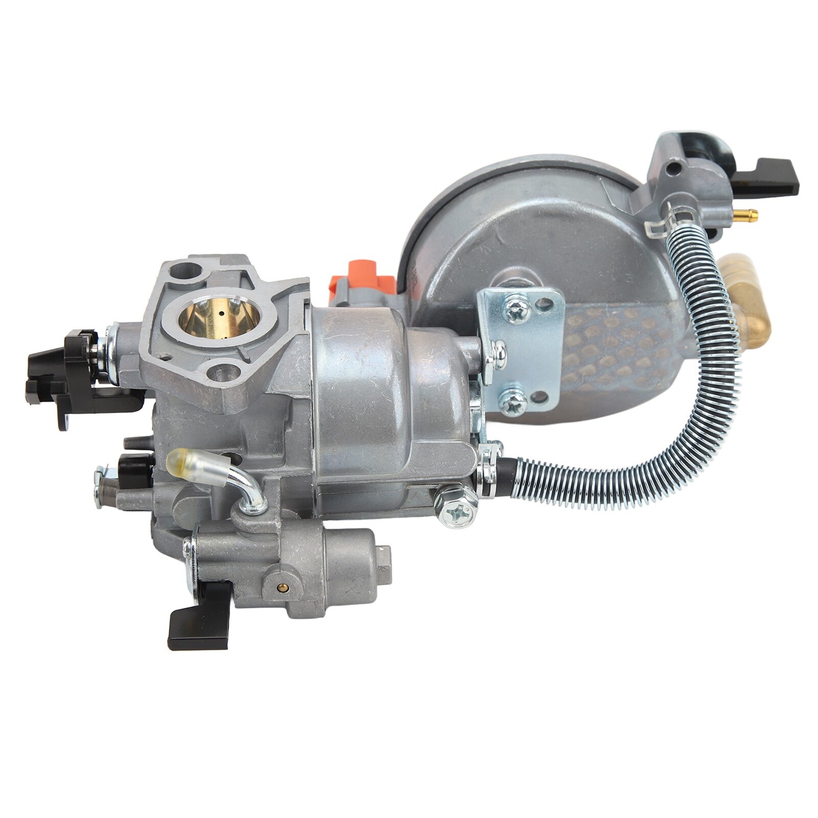 Кит для преобразования на газ LPG с двойным топливным карбюратором 3KW для генератора и водяного насоса GX270 177F с напряжением 220V 110V, мощностью 7-9HP, рабочим давлением на входе воздуха 2.3-3.3kpa, модель P21A-LPG, расстояние от центра установки