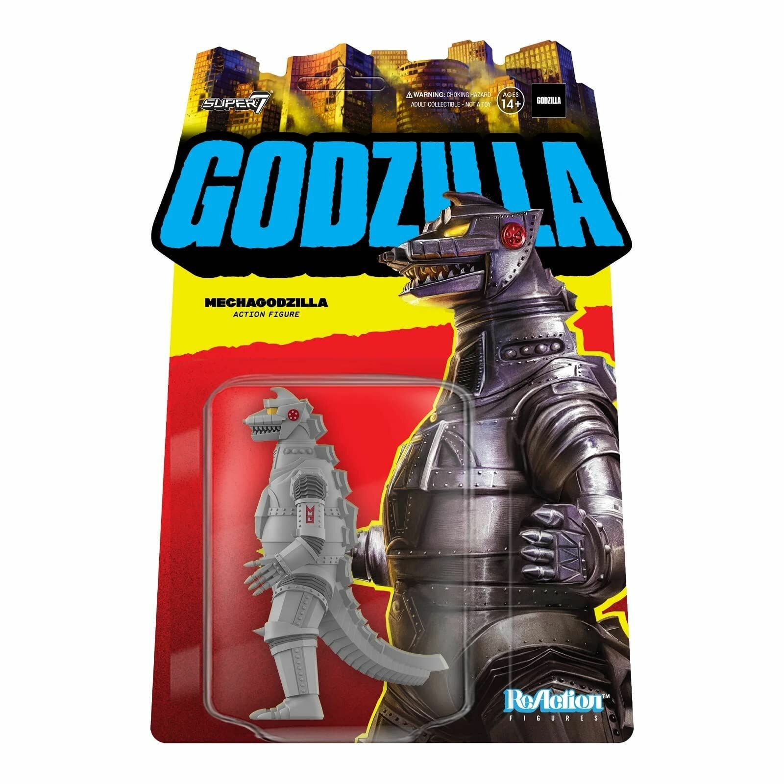 Super7 Toho Godzilla Mechagodzilla ReAction Figures / Фигурки Годзиллы. предметы Коллекционирования