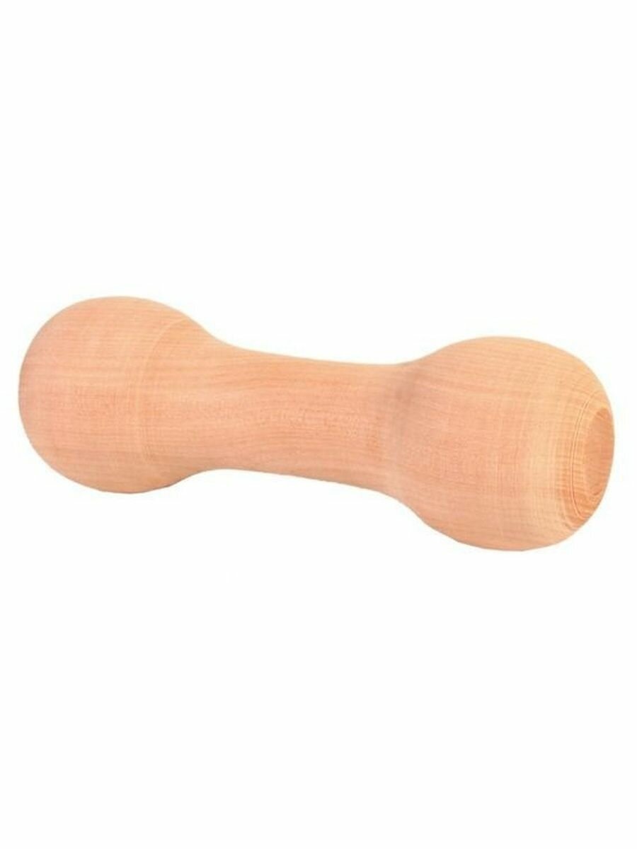 Trixie игрушка для собак Гантель деревянная закруглённая 125гр