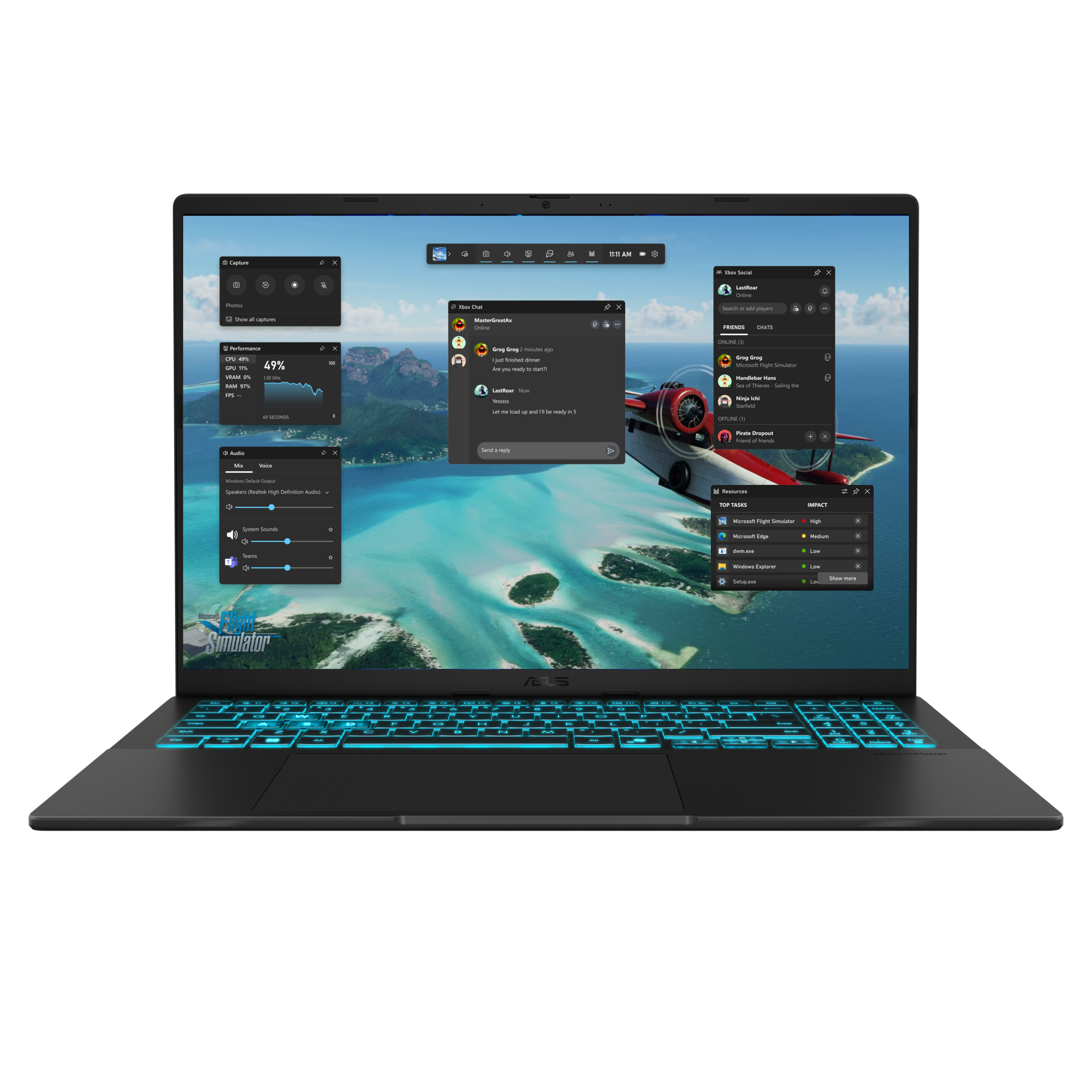 Ноутбук ASUS VivoBook Pro16 V3607VM270 16" (2560x1600) IPS, Intel Core 9 270H, 16GB, 1TB SSD/RTX 5060, Win11, black