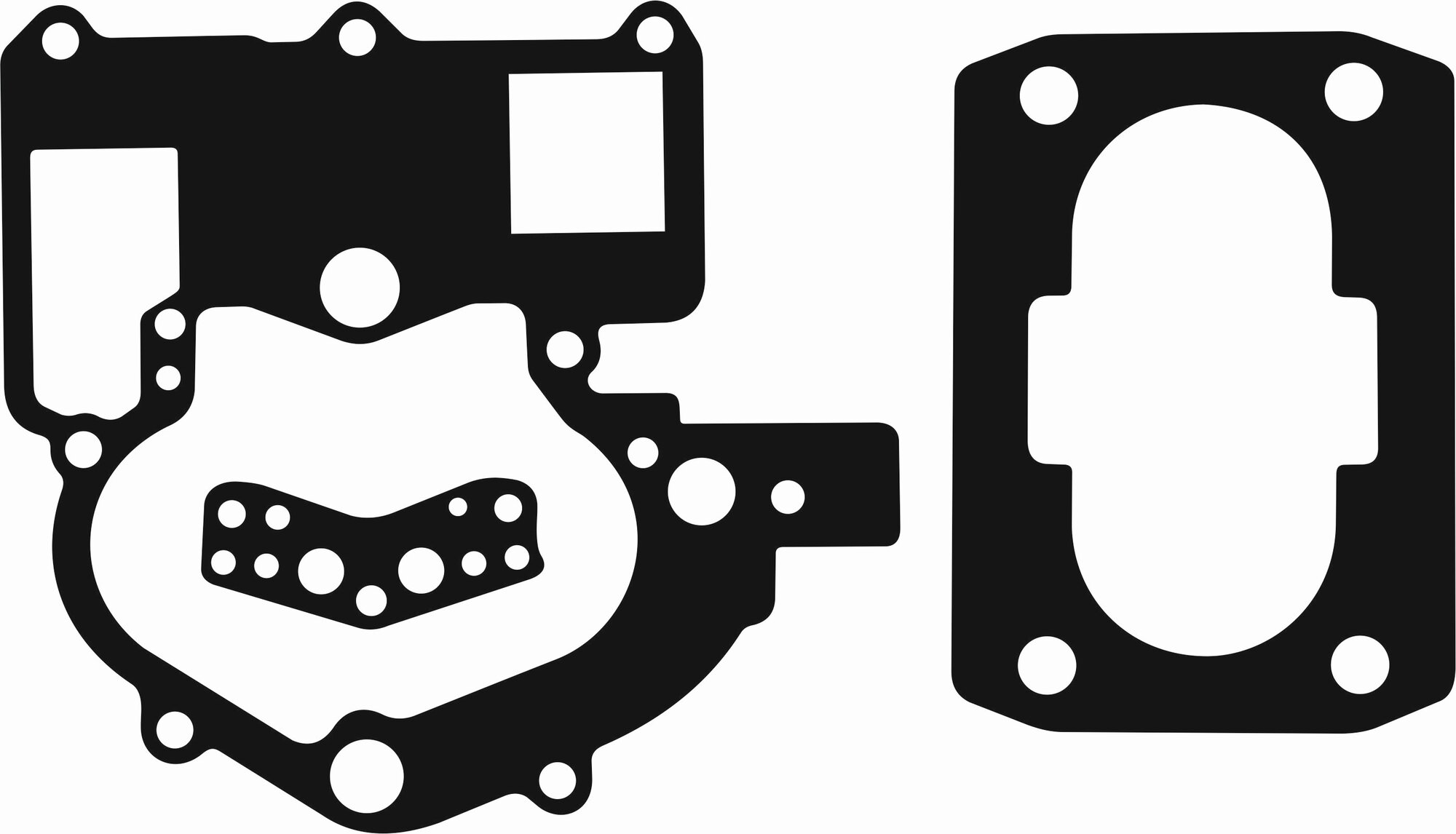 Прокладки карбюратора для лодочных моторов Mercury 3.0L 4.3L 5.0L 5.7L