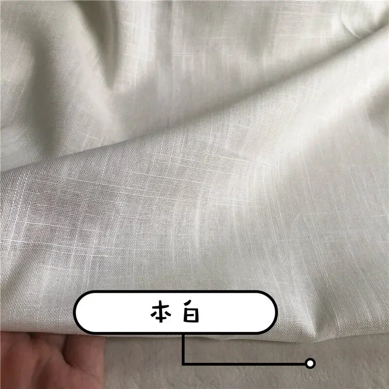 Летняя бамбуковая ткань 1,4 м original white
