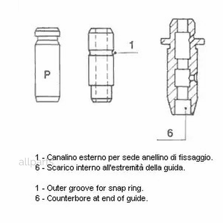 METELLI 01-2933 Направл. клап.[MIN4]