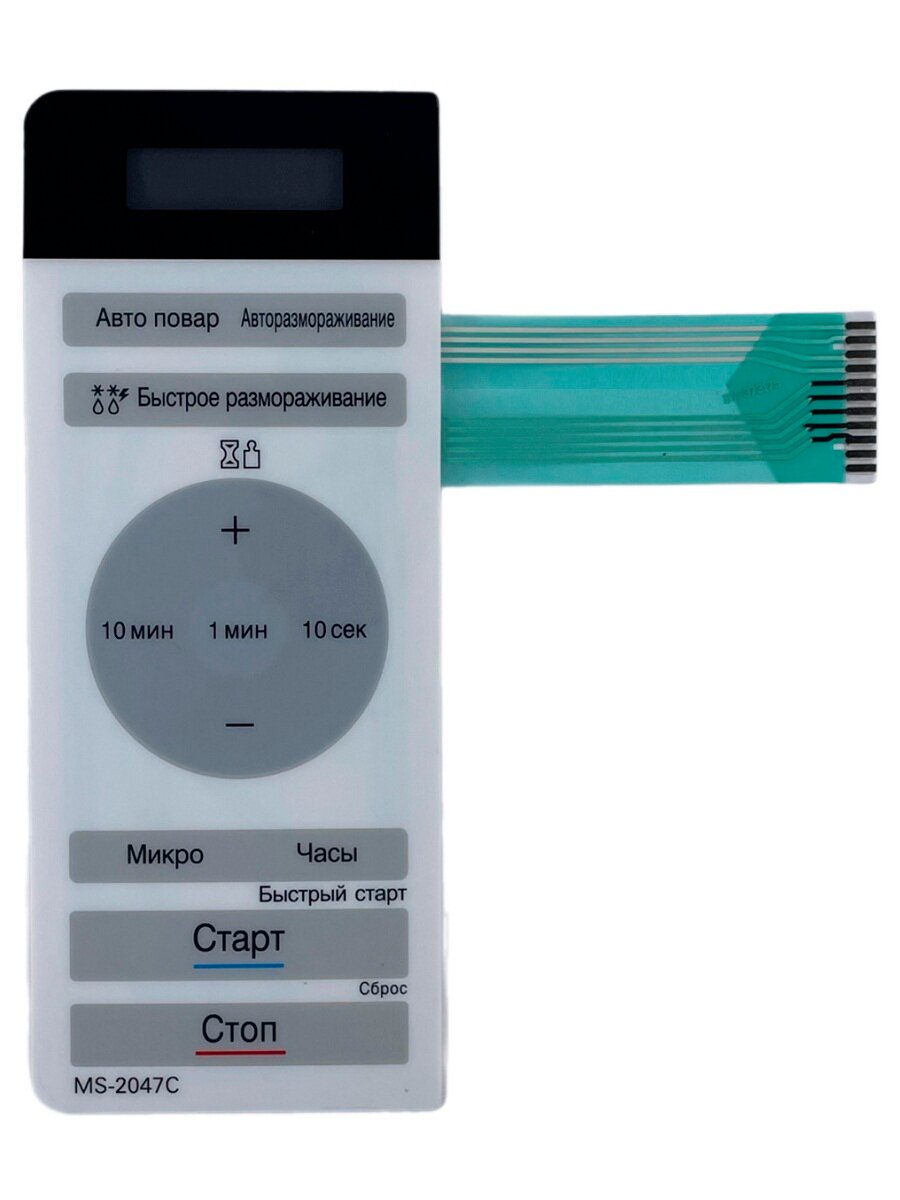 LG MFM37317501 Сенсорная панель управления, мембрана микроволновой печи, СВЧ MS-2047C