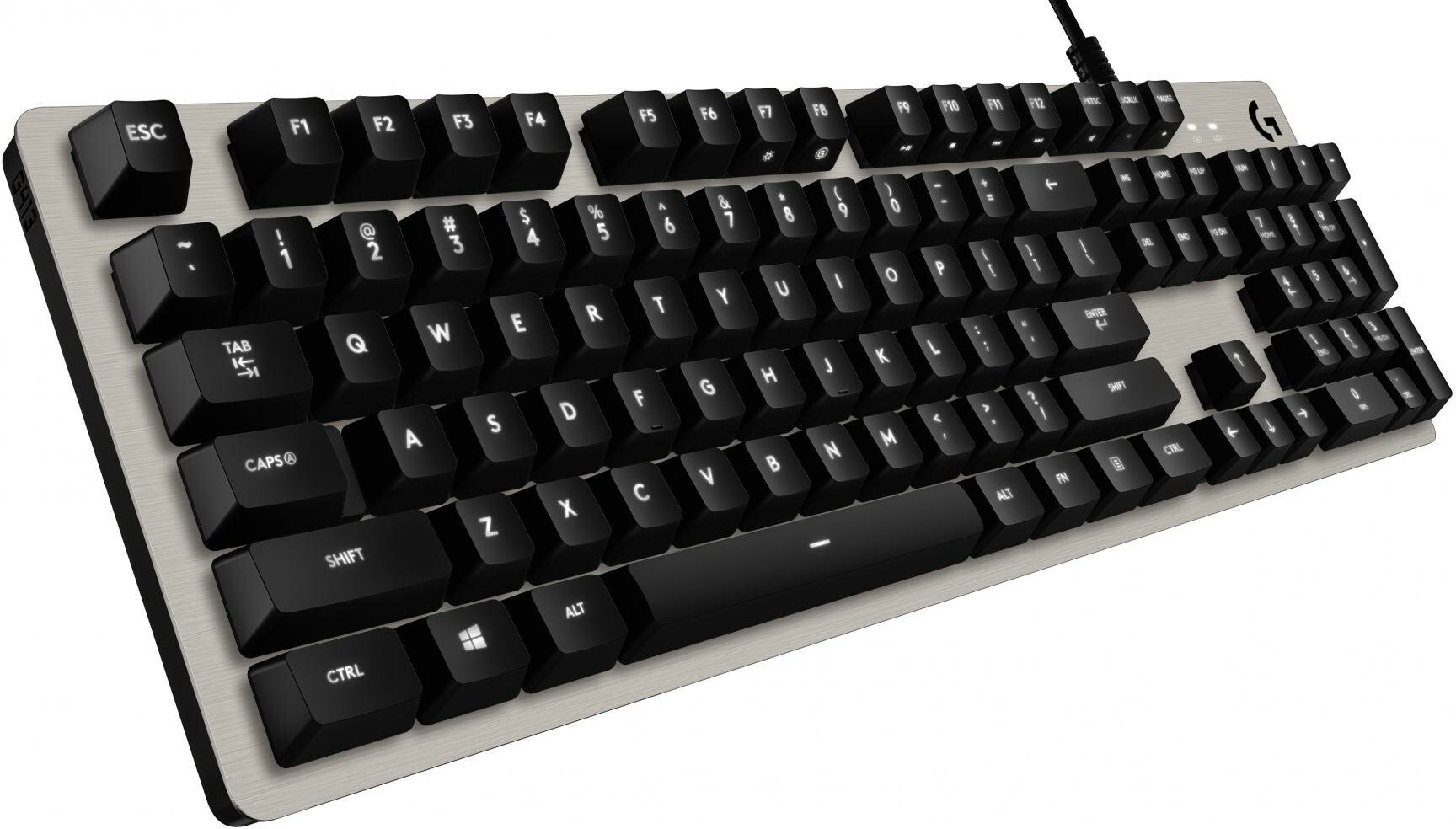 Игровая клавиатура Logitech G G413 Silver USB Romer-G, черный