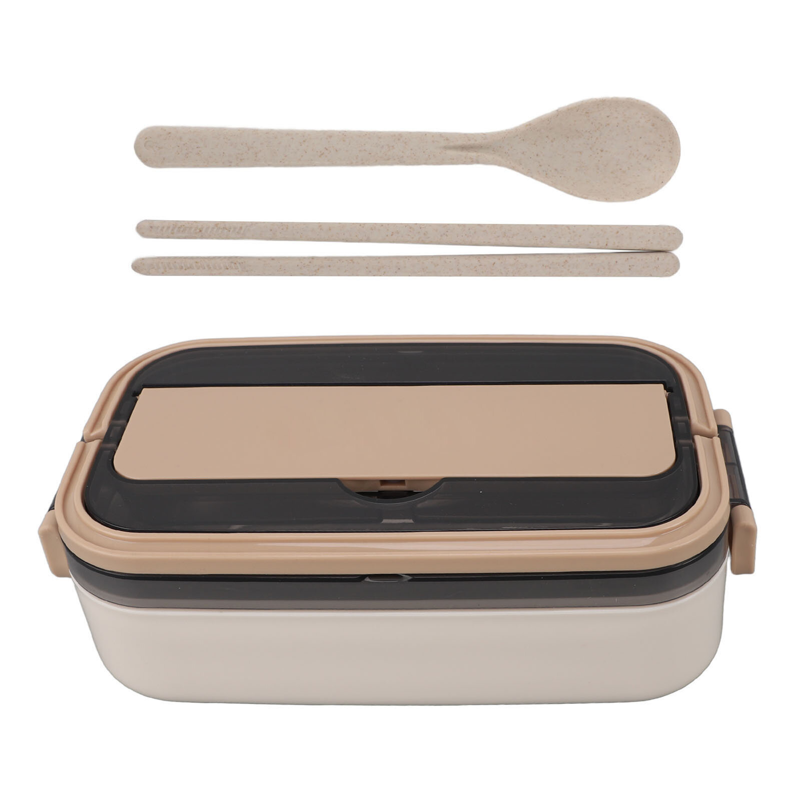 304 из нержавеющей стали Bento Box для взрослых ланч -коробки однослойная микроволновая печь Безопасная портативная сплита Bento коробка для студентов офисные работники крем