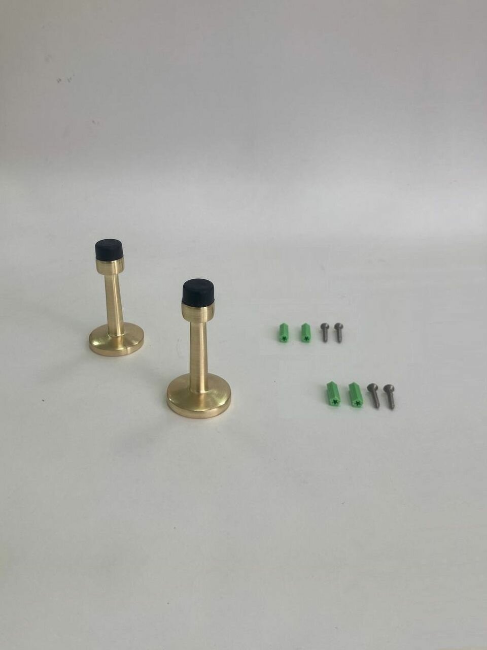 Комплект упоров дверных настенных S-Locked 8091-75-SB 2шт золото матовое