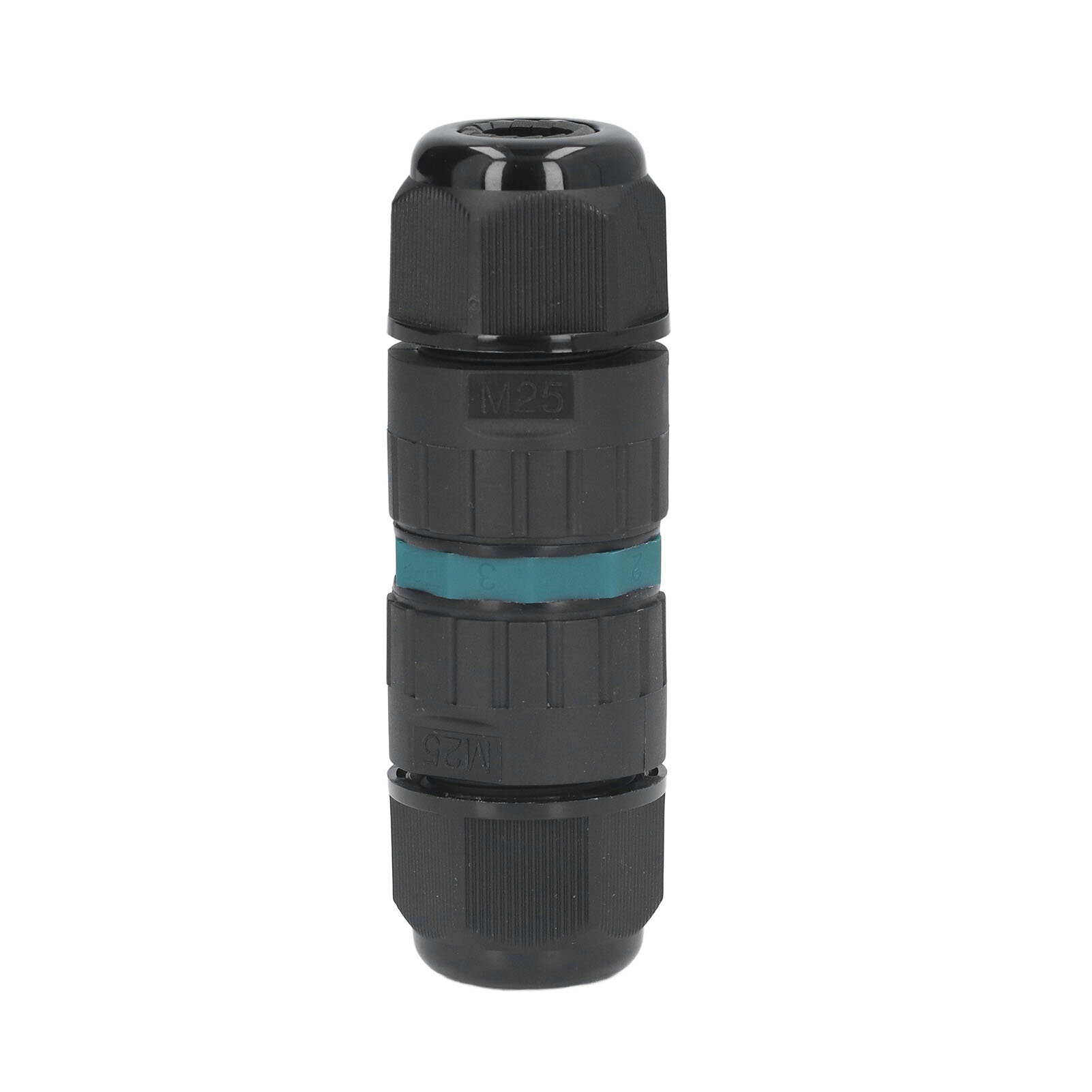 IP68 Waterproof Connector Outdoor Quick Press Straight Through 5 Core Terminal 10‑14mm