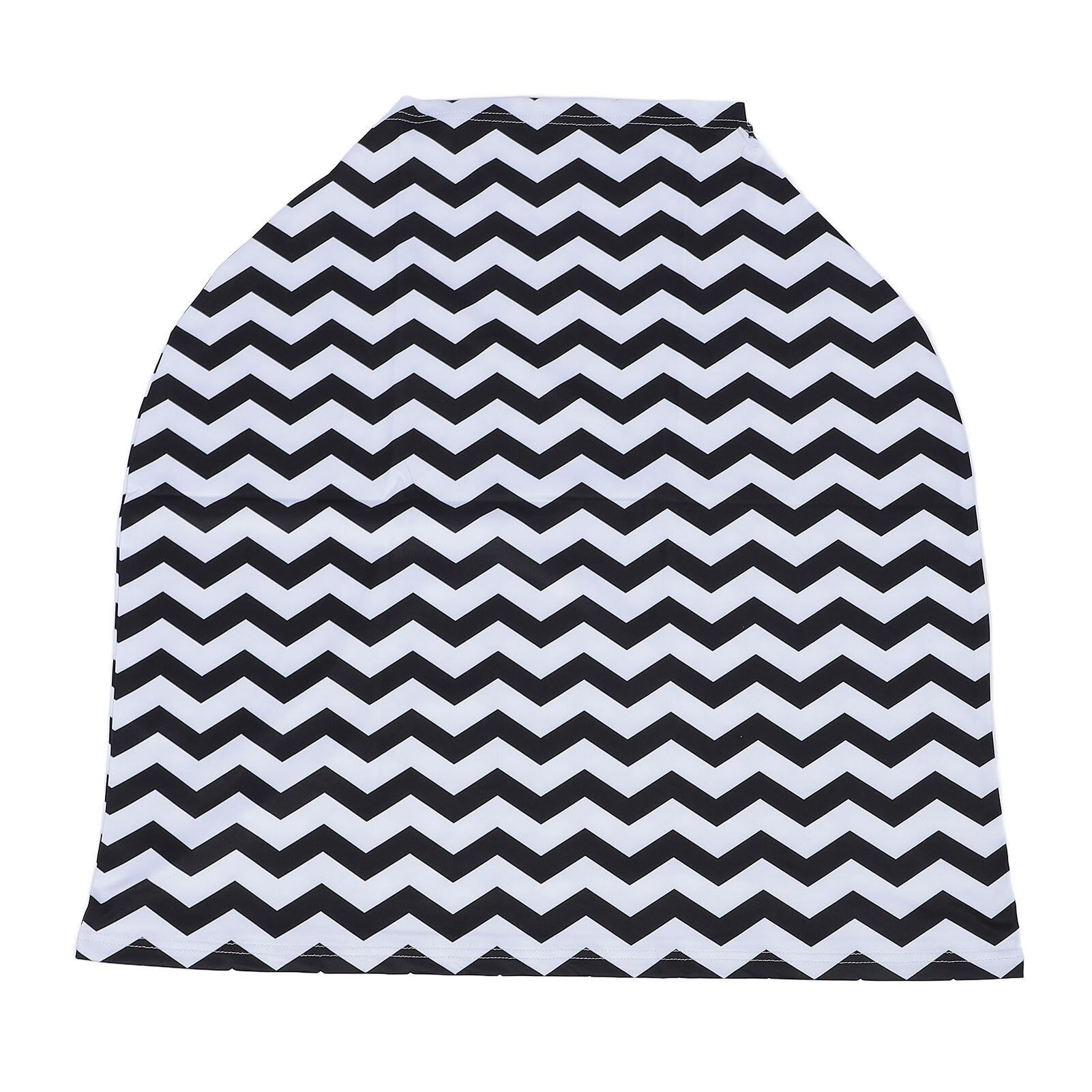 Чехол для детского автокресла, эластичный, с полным покрытием, чехол для кормления грудью, чехол для тележки для покупок для улицы, черная полоса