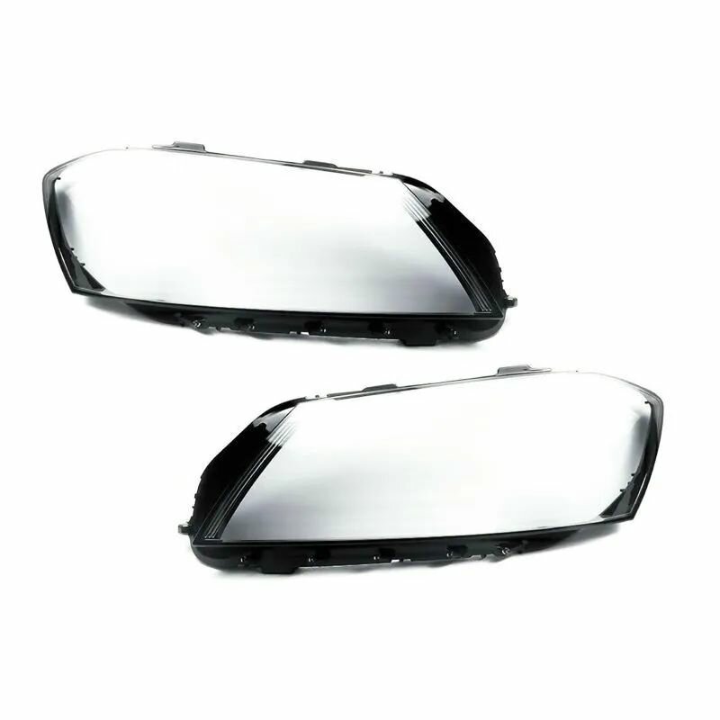 Стекла для фар Volkswagen Passat B7 2011-2015 (Комплект 2шт), стекла фар Пассат б7