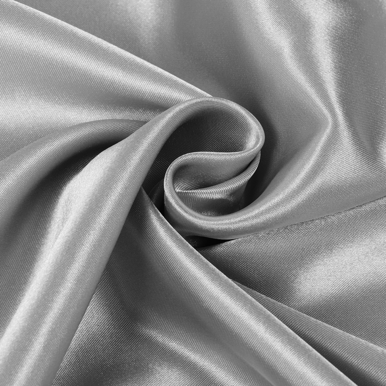 2 шт, 75 x 150D, атласная наволочка, мягкая наволочка с конвертом, герметичное постельное белье, серебро