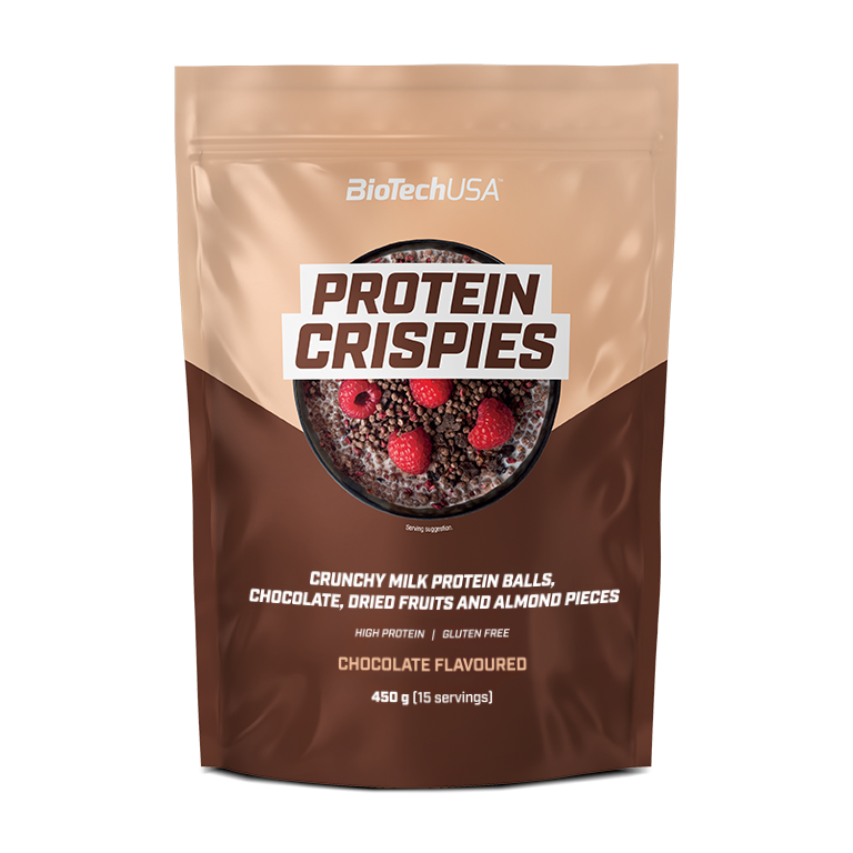 Протеиновые шарики BioTechUSA Protein Crispies 450 г. шоколад