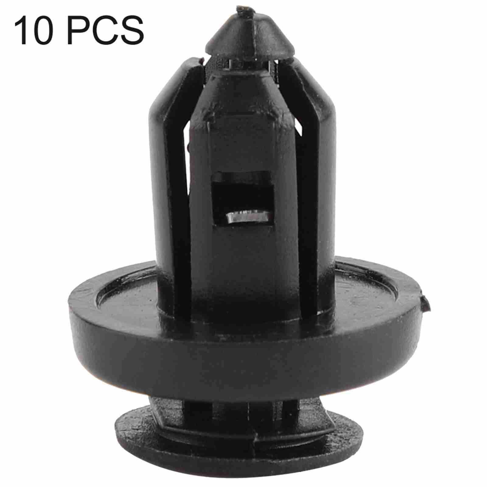 Automotive Clips: 10-Piece Set of High-Strength Plastic Direct Fit for Honda Models - Easy Installation for DIY Repairs Universal Clamps for Vehicle Trim