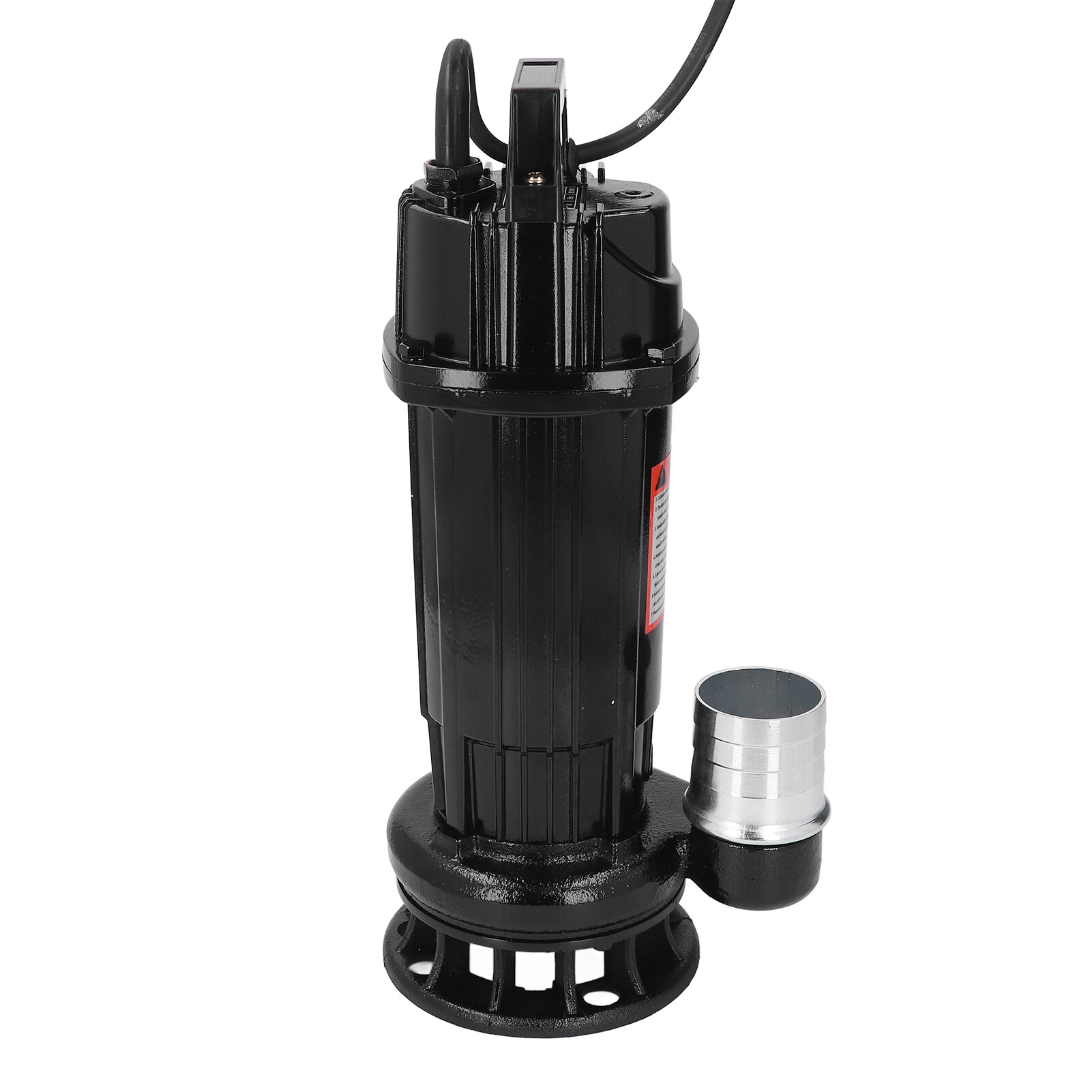 Канализационный насос из чугуна, погружной, система резки сточных вод, комплект 12 м³/ч, диаметр выходного отверстия 50 мм, с кабелем 10 м, вилка ЕС