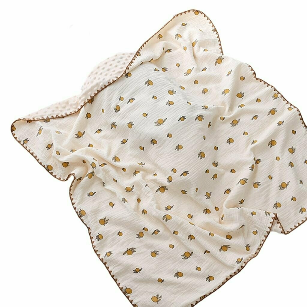 Детское одеяло из хлопка для младенцев, дышащее бархатное безопасное постельное белье новорожденных, успокаивающее