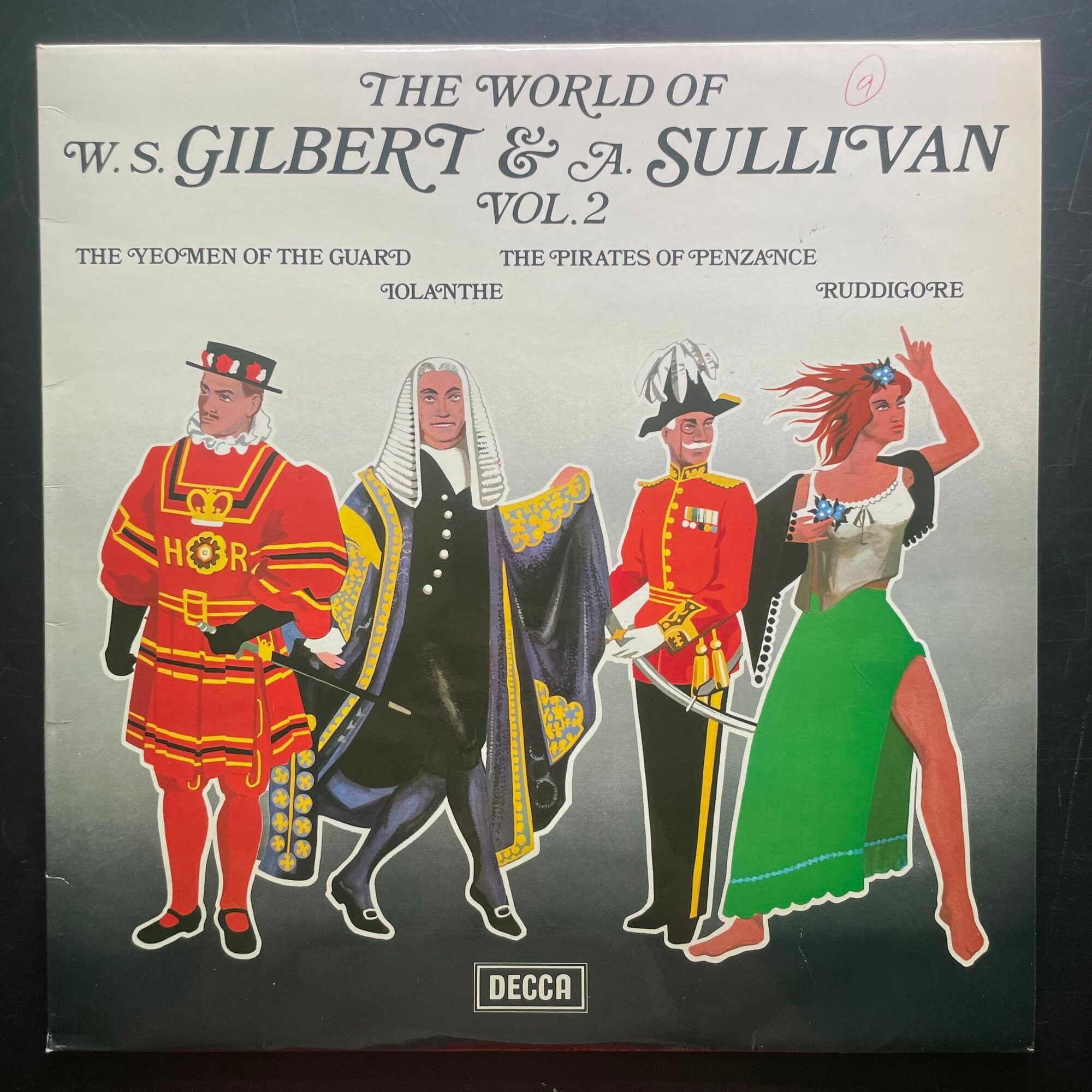 Виниловая пластинка W. S. Gilbert & A. Sullivan - The World Of W.S. Gilbert & A. Sullivan - Vol. 2 (Англия)