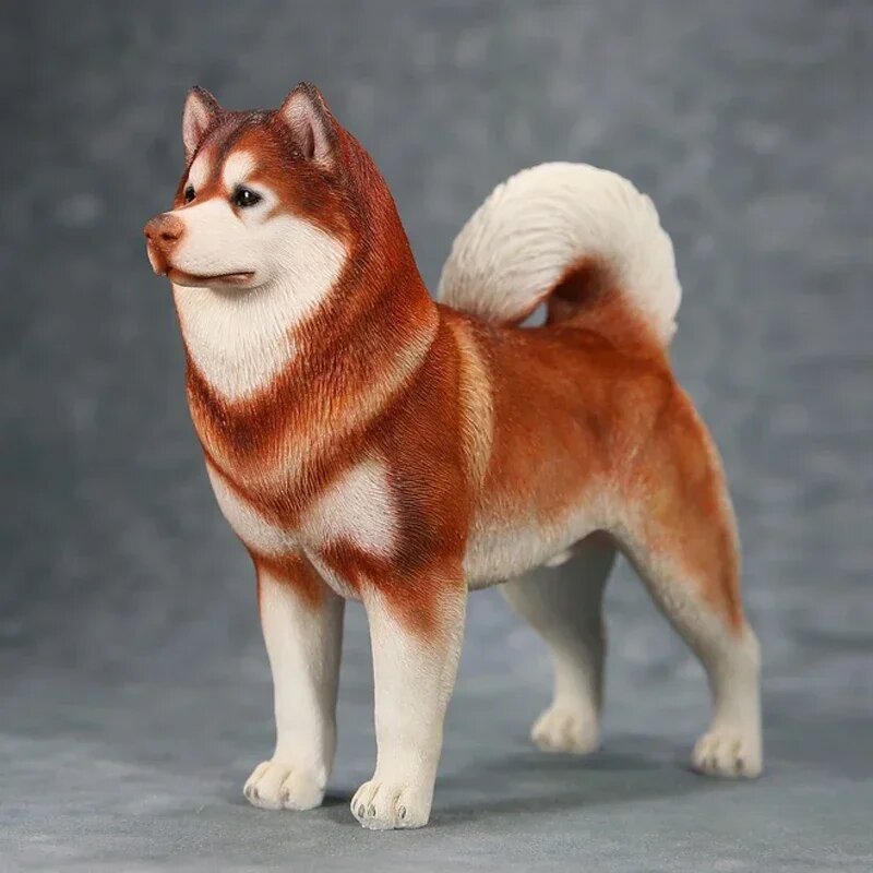 Фигурка собаки Аляскинского хаски JIAOU DOLL Only dog 002