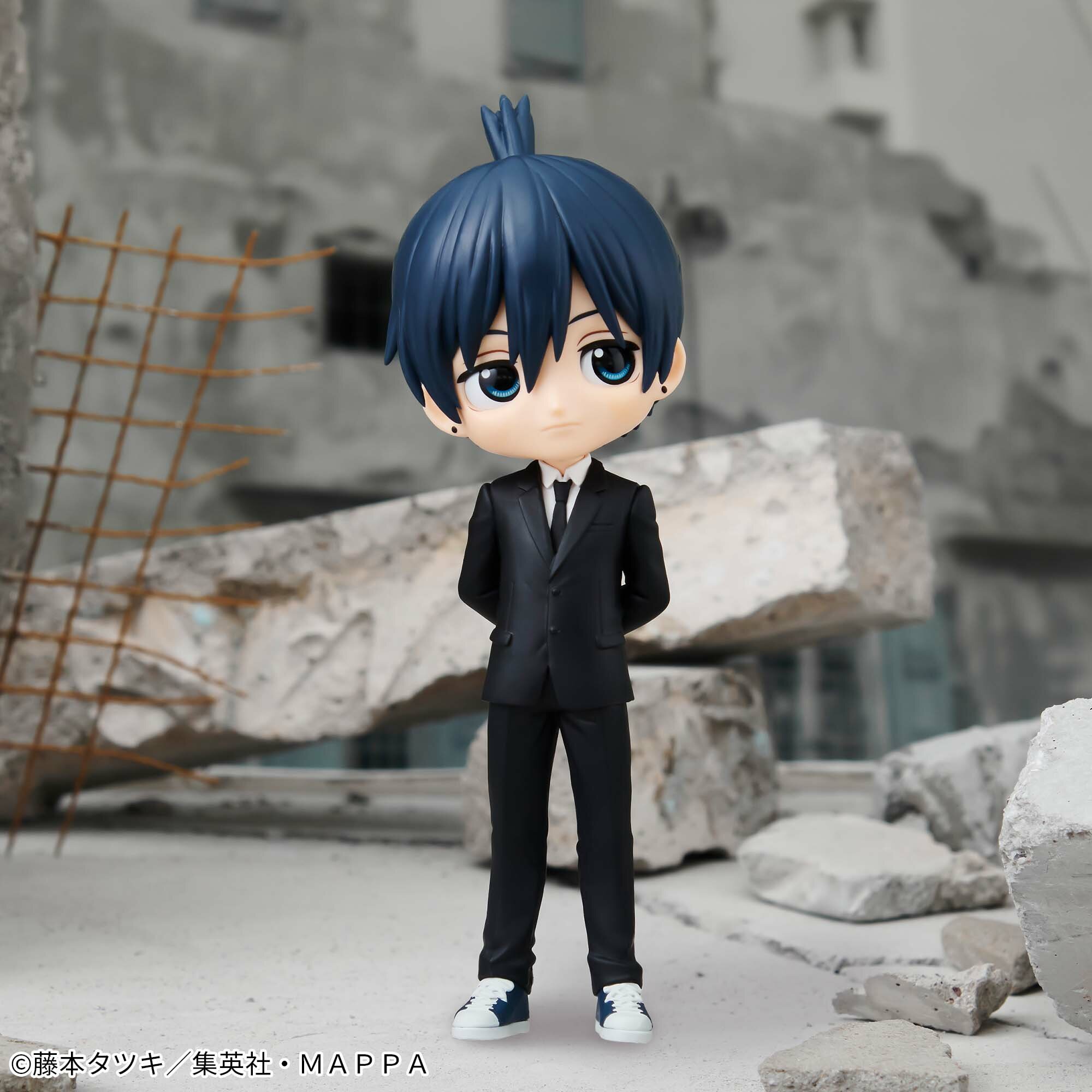 Аниме Фигурка/BANDAI Qposket-Человек бензопила/Аки Хаякава,140MM